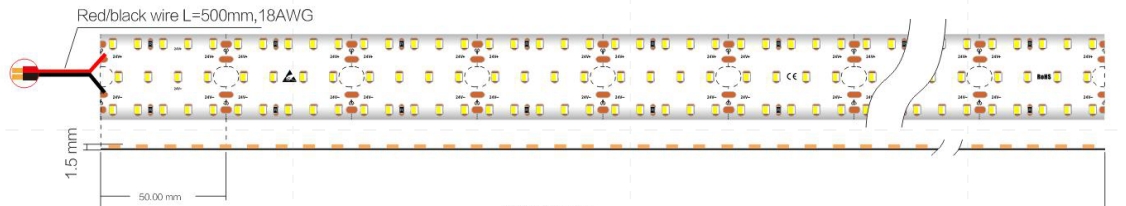 Triple Row 30W/M LED Strip