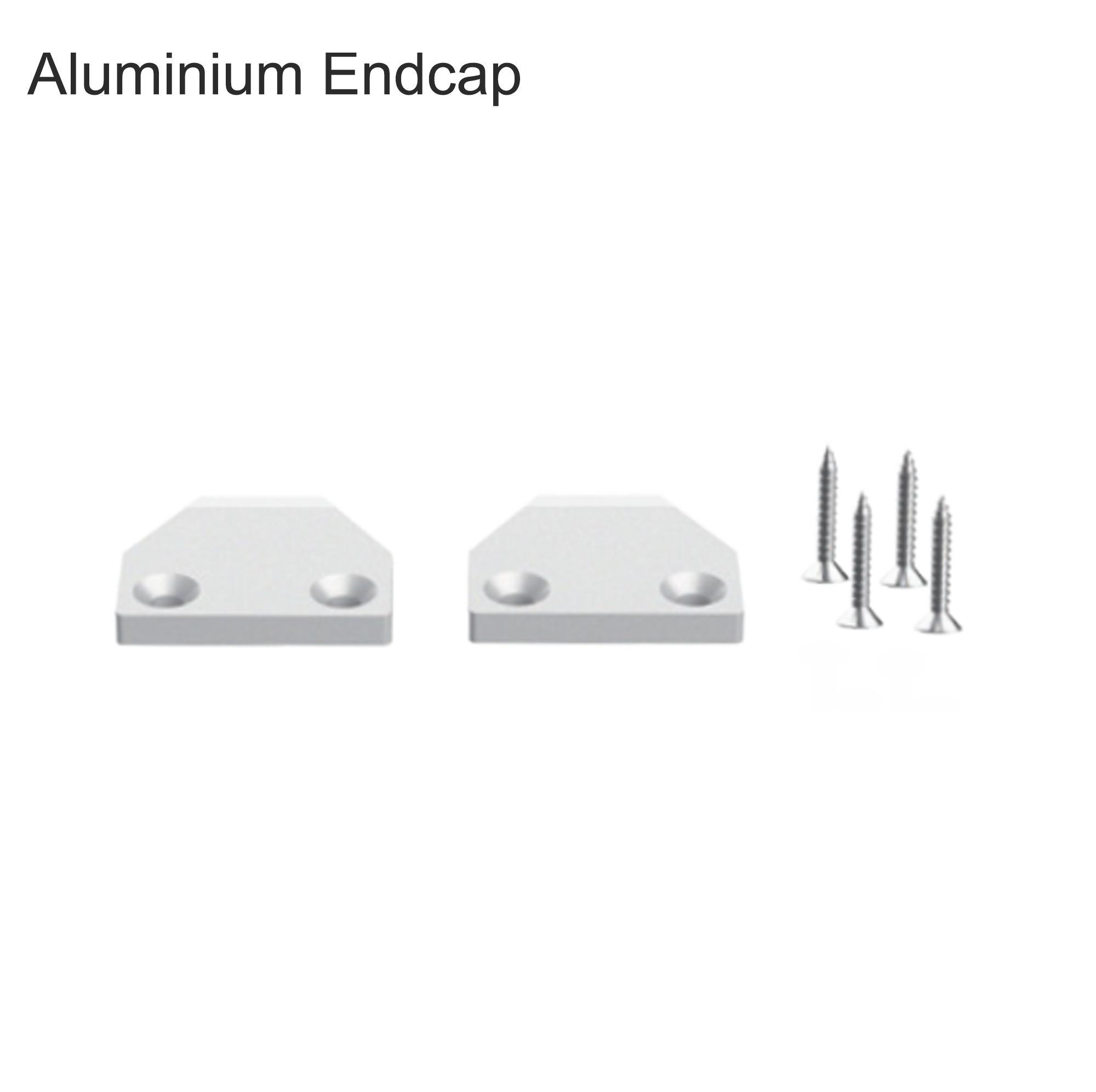 2M Internal Corner Trimless Aluminium Profile
